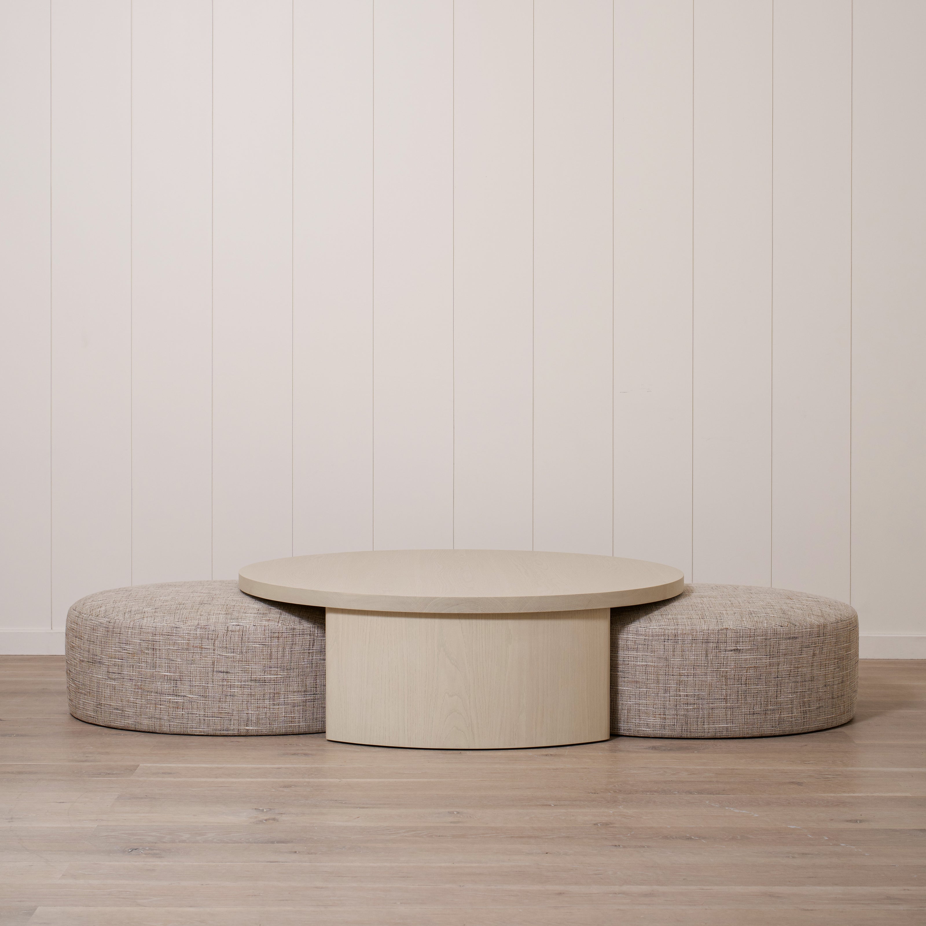Shelby Nesting Ottomans with Tables | Muskoka Living Collection