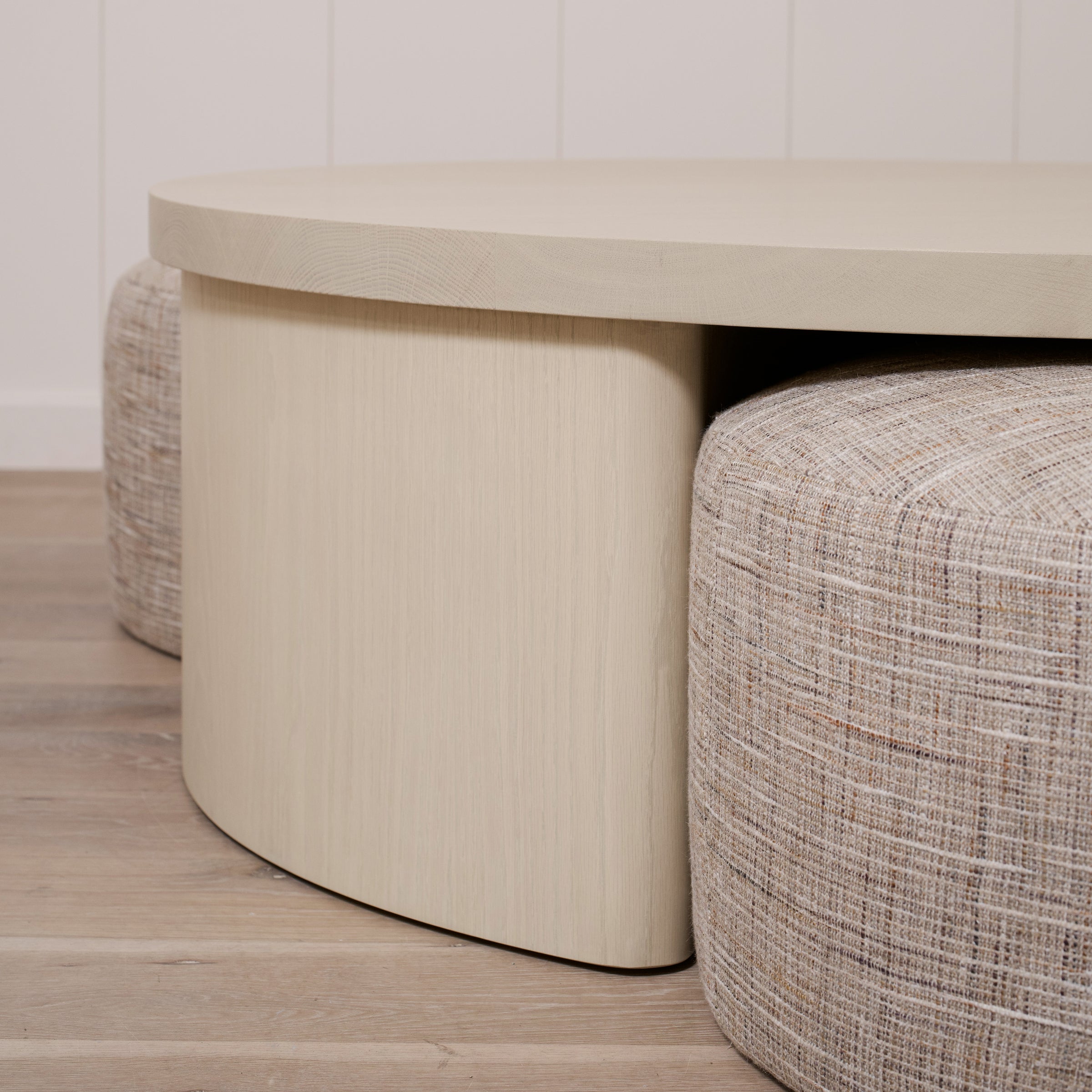 Shelby Nesting Ottomans with Tables | Muskoka Living Collection